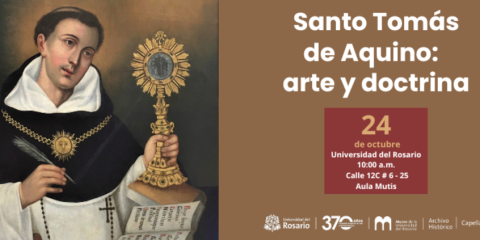 Santo Tomás de Aquino: doctrina y arte | Universidad del Rosario
